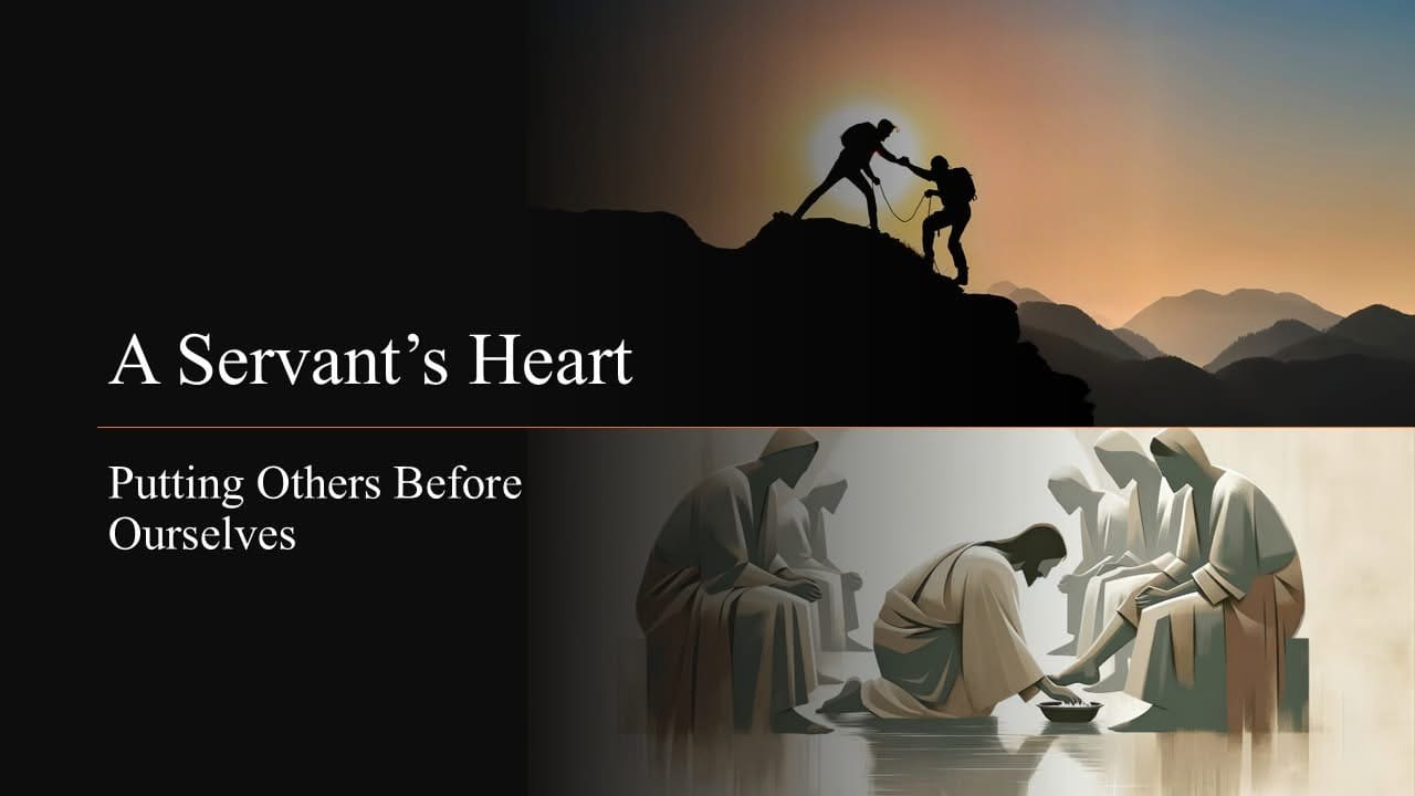 A Servant’s Heart | Putting Others Before Ourselves – East Main Church ...