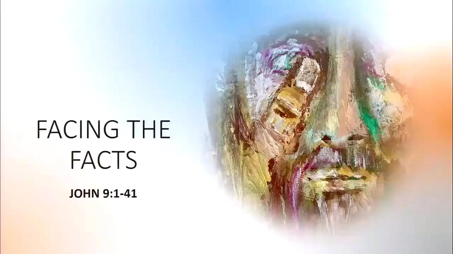 Facing the Facts – East Main Church of Christ